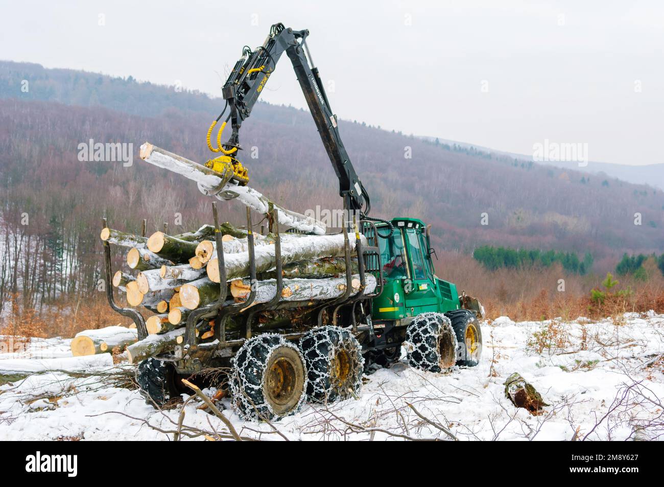 Timberjack harvester hi-res stock photography and images - Alamy