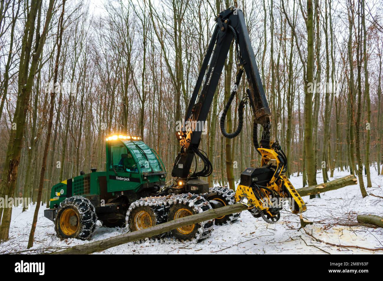 Timberjack harvester hi-res stock photography and images - Alamy