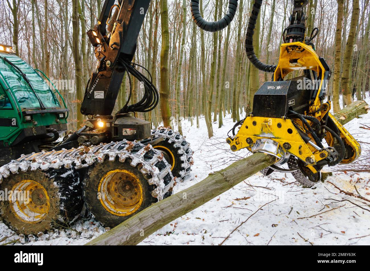 Timberjack harvester hi-res stock photography and images - Alamy