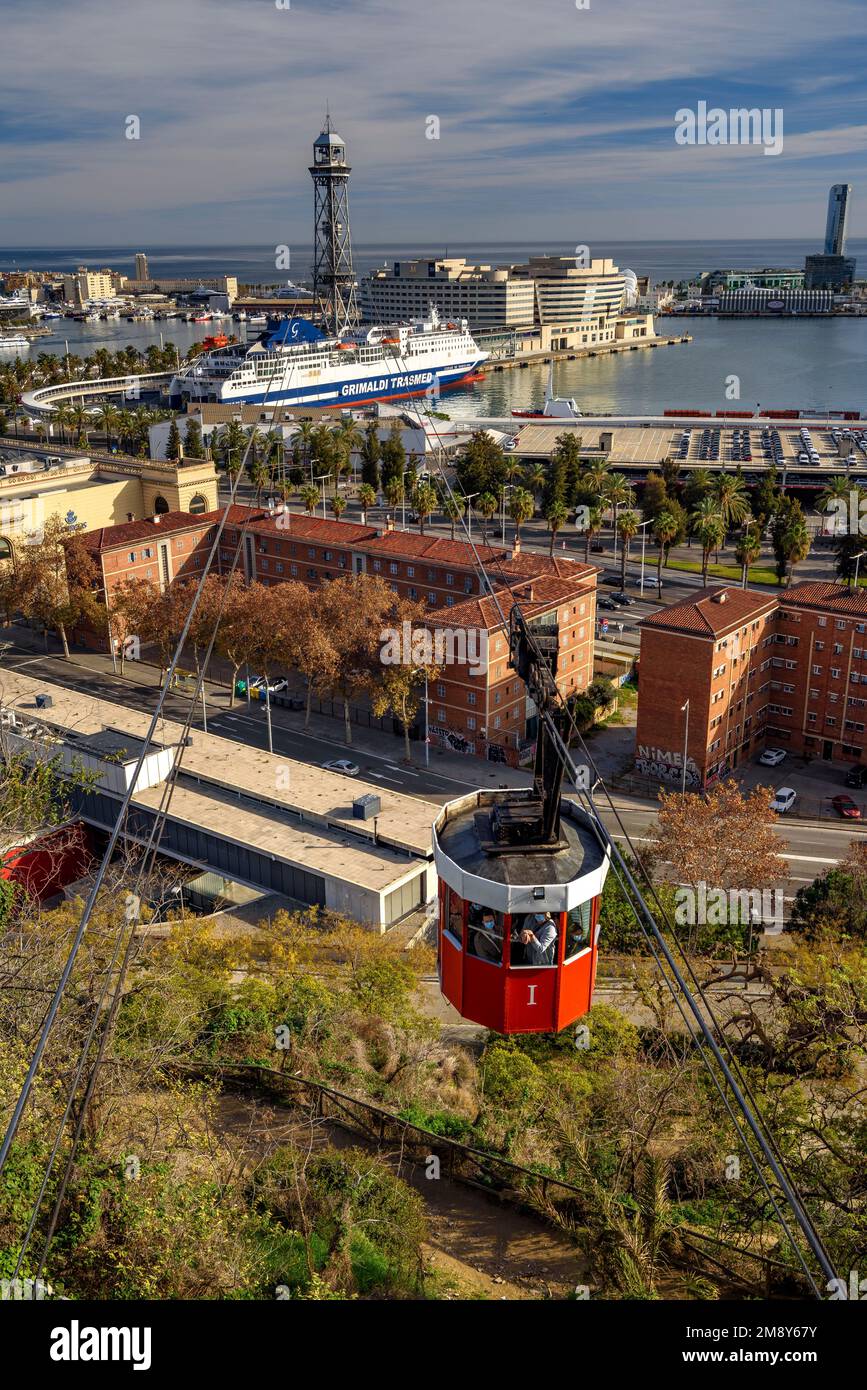 Teleferic del port de barcelona hi-res stock photography and images - Alamy