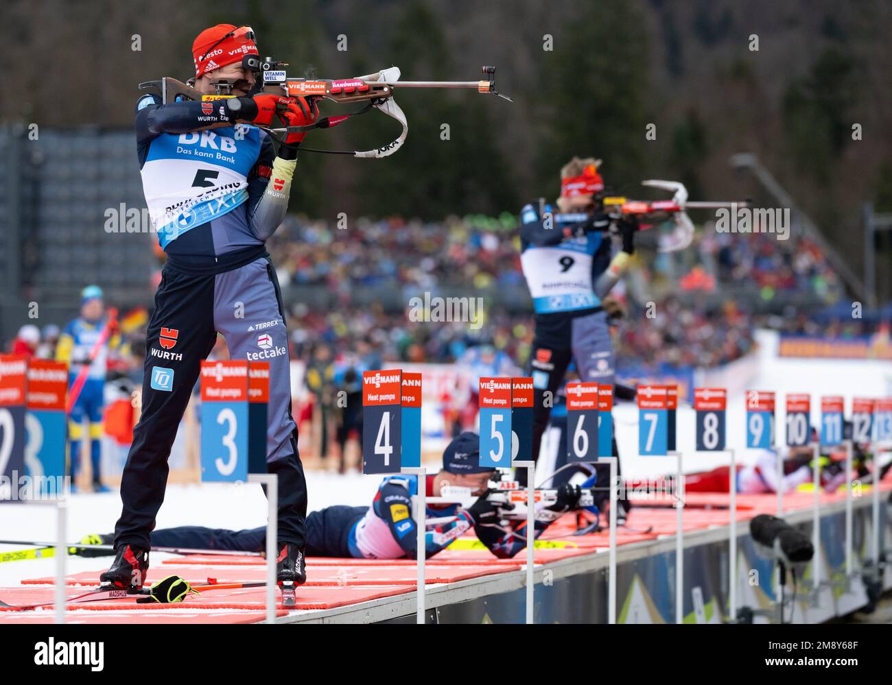 Ruhpolding, Germany. 15th Jan, 2023. Biathlon: World Cup, mass start 15 ...