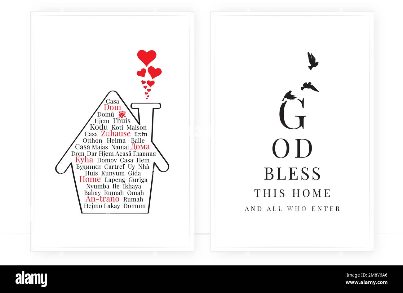 Gob bless Stock Vector Images - Alamy