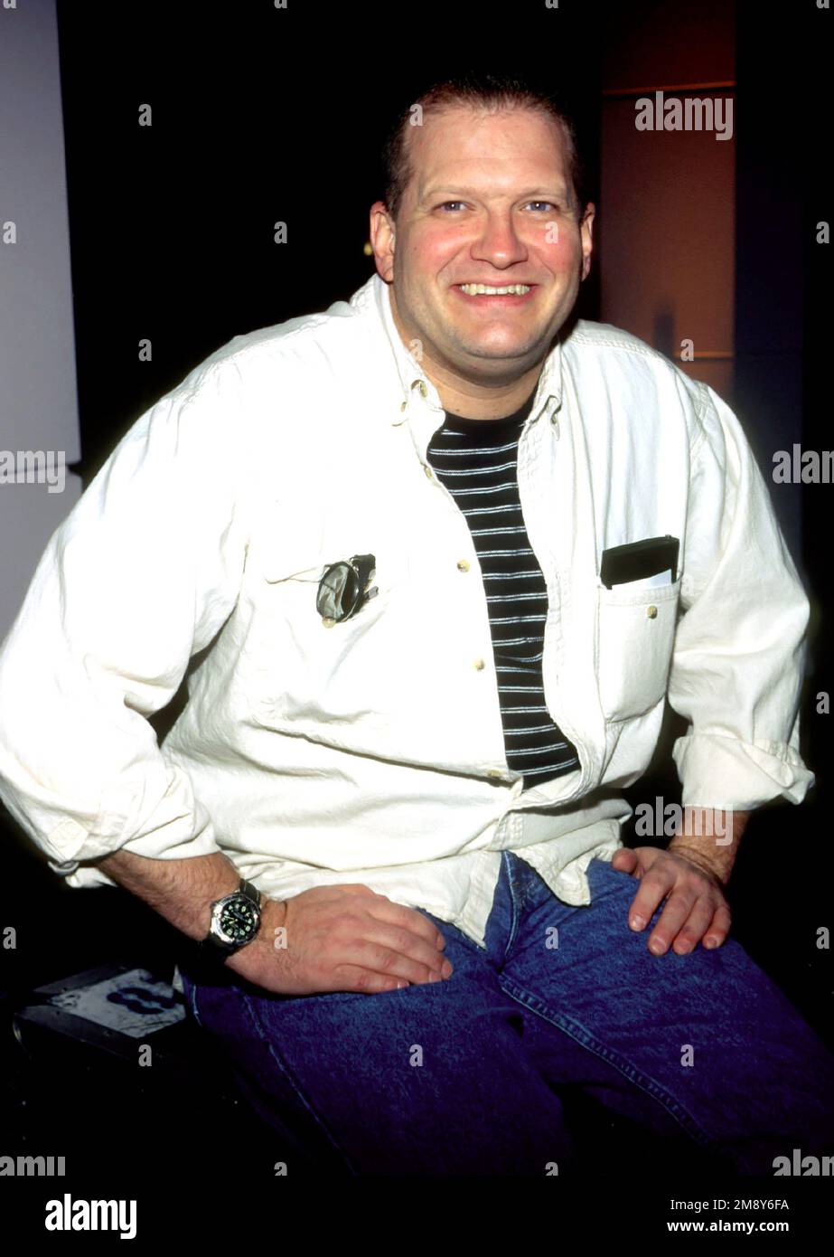 Drew Carey at a TV taping in 1997 Credit: Ron Wolfson / MediaPunch ...