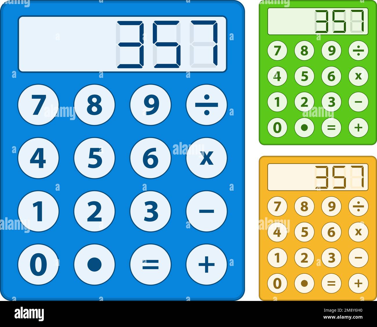 Simple calculator icon, vector eps10 illustration Stock Vector Image ...