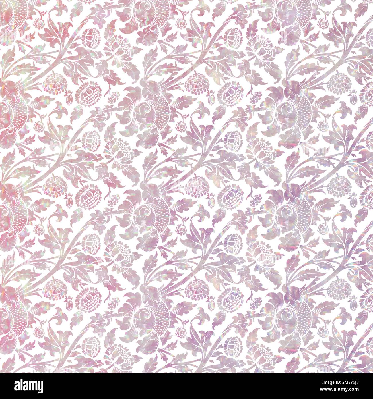 William morris pattern Stock Vector Images - Alamy