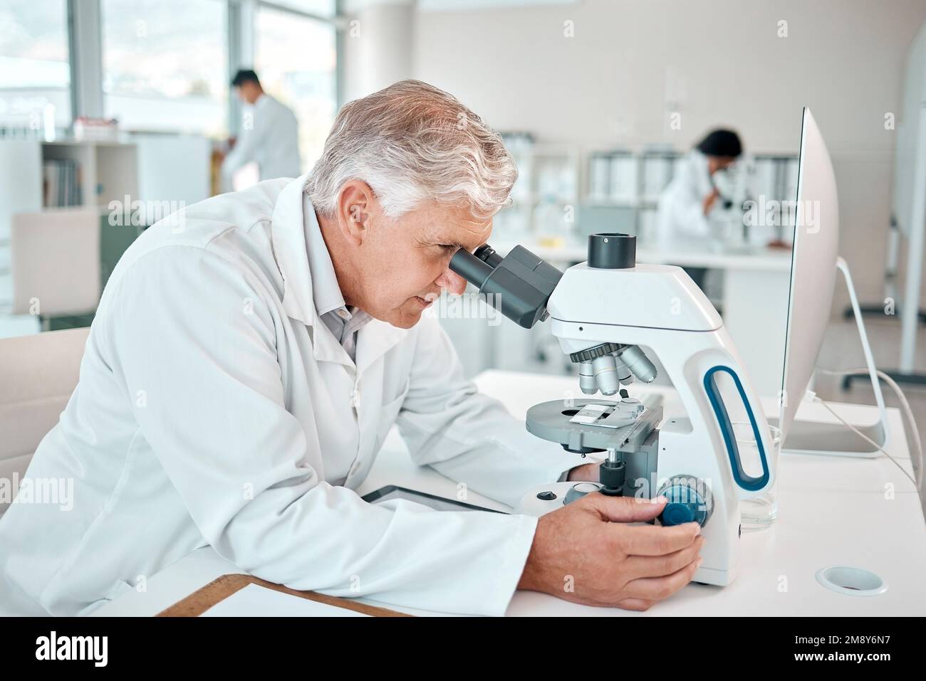 Senior scientist hi-res stock photography and images - Alamy