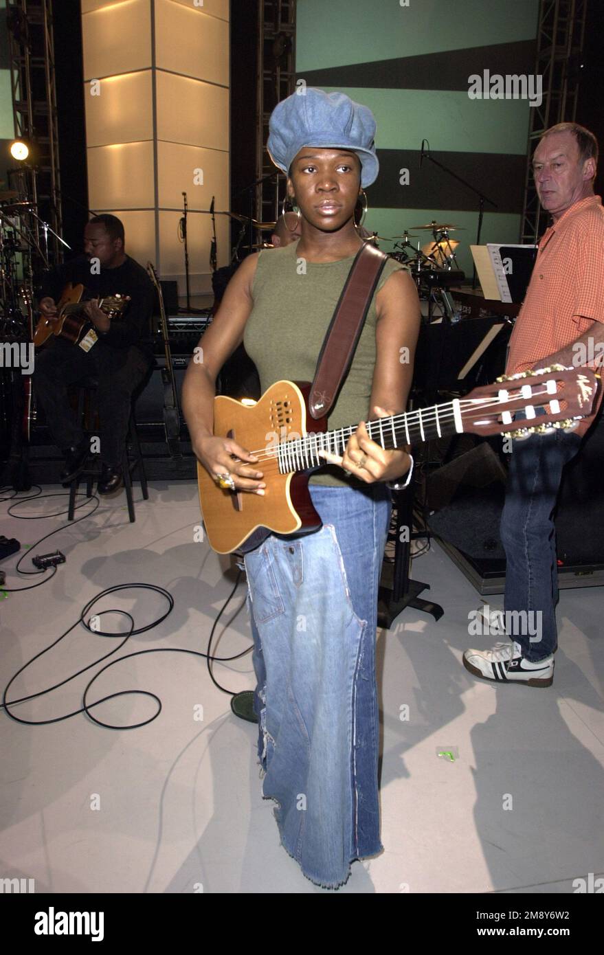 India Arie rehearsing for Muhammad Ali's 60th birthday celebration in ...