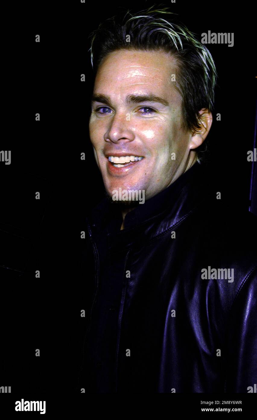 Mark McGrath arriving at the 2002 Neil Bogart Memorial Fund Credit: Ron ...