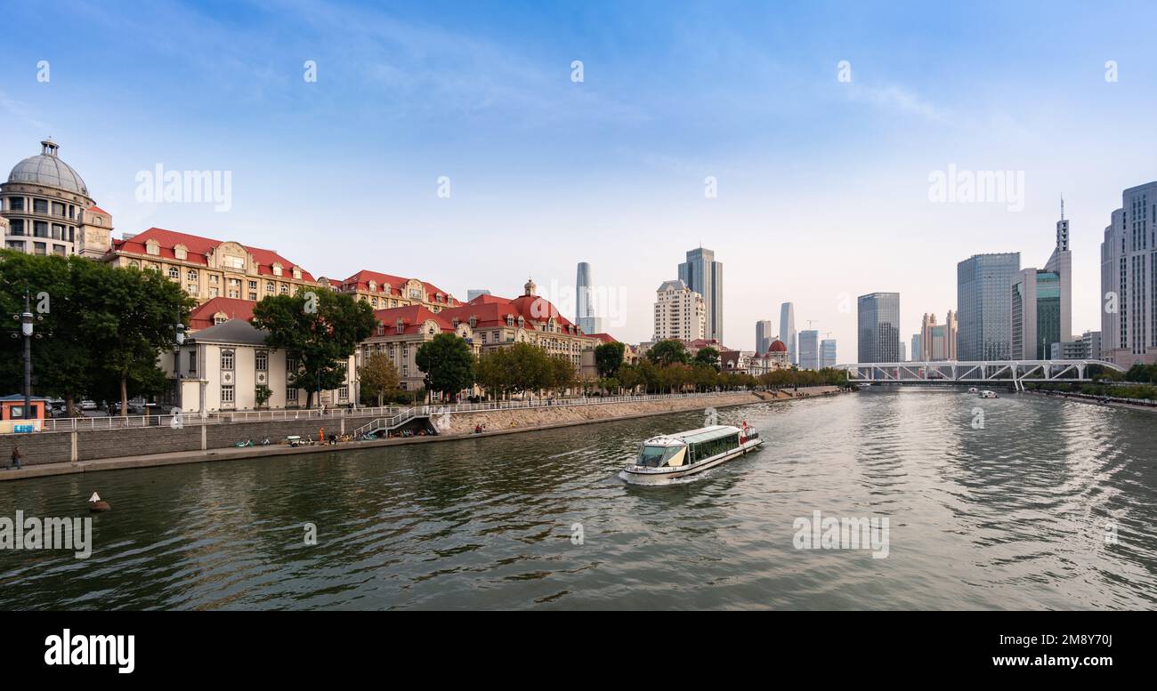 Tianjin tourism scenery scenery landmark hi-res stock photography and ...