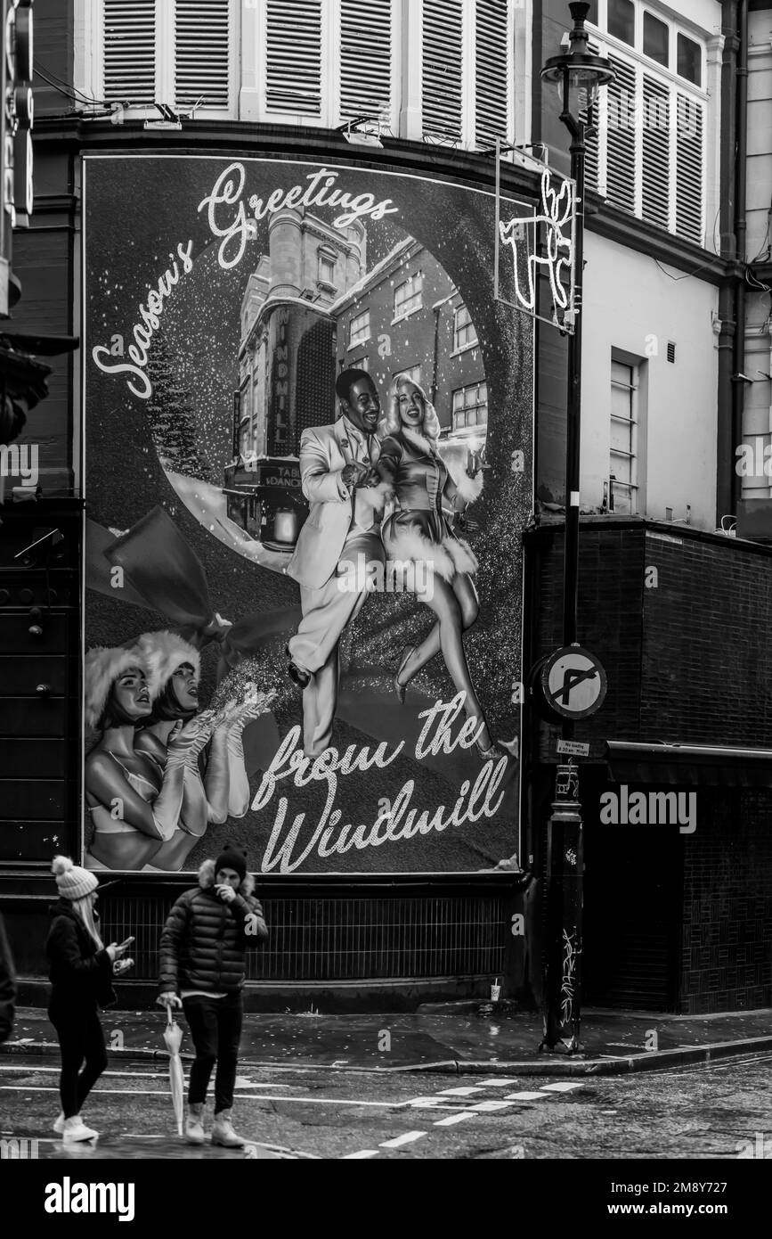 Windmill club london Black and White Stock Photos & Images - Alamy