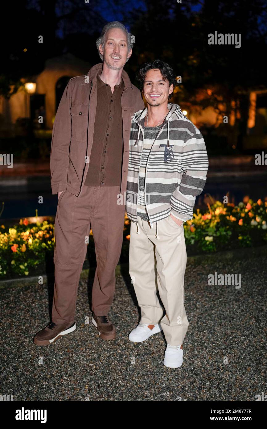 Milan, Italy. 15th Jan, 2023. Milan, Milan Fashion Week, fall winter ...