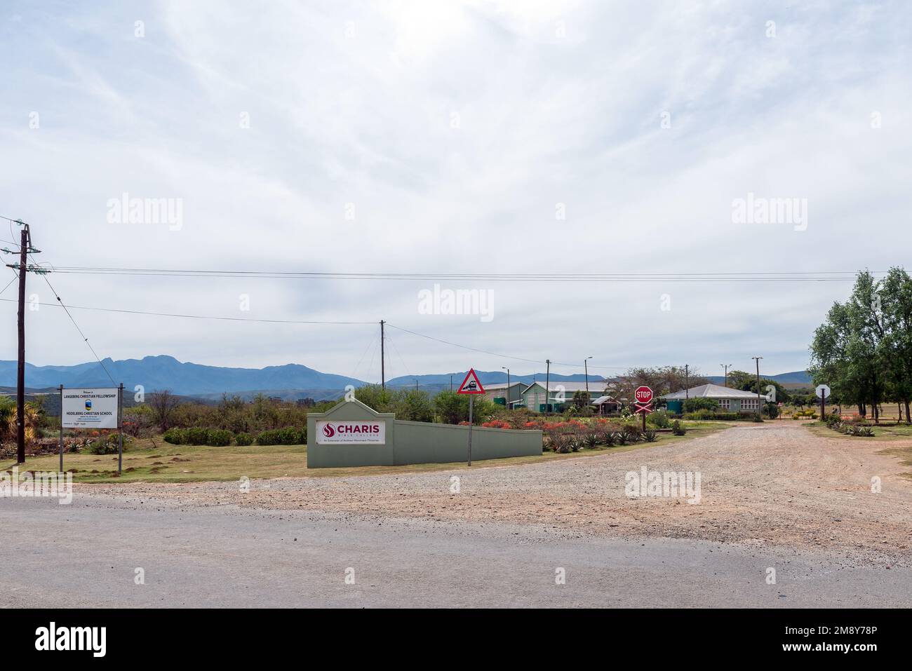 Heidelberg, South Africa - Sep 24, 2022: Entrance to Charis Bible ...