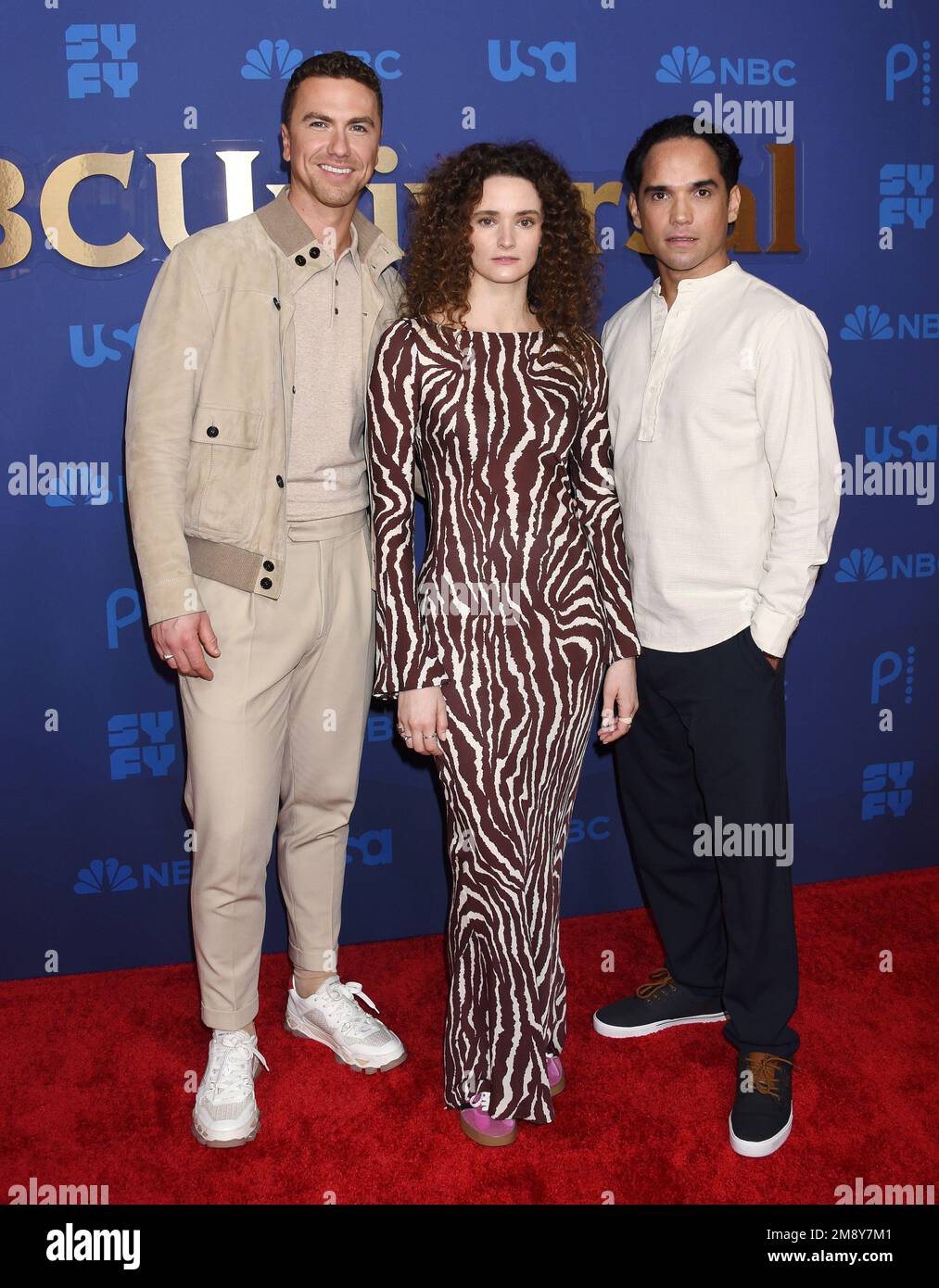 Pasadena, California, USA. 15th Jan, 2023. Richard Fleeshman, Christie ...