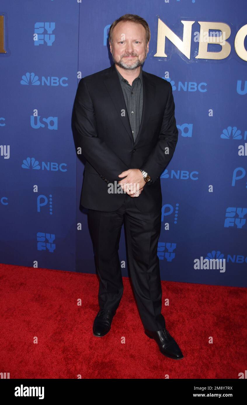 Pasadena, California, USA. 15th Jan, 2023. Rian Johnson arriving to the ...