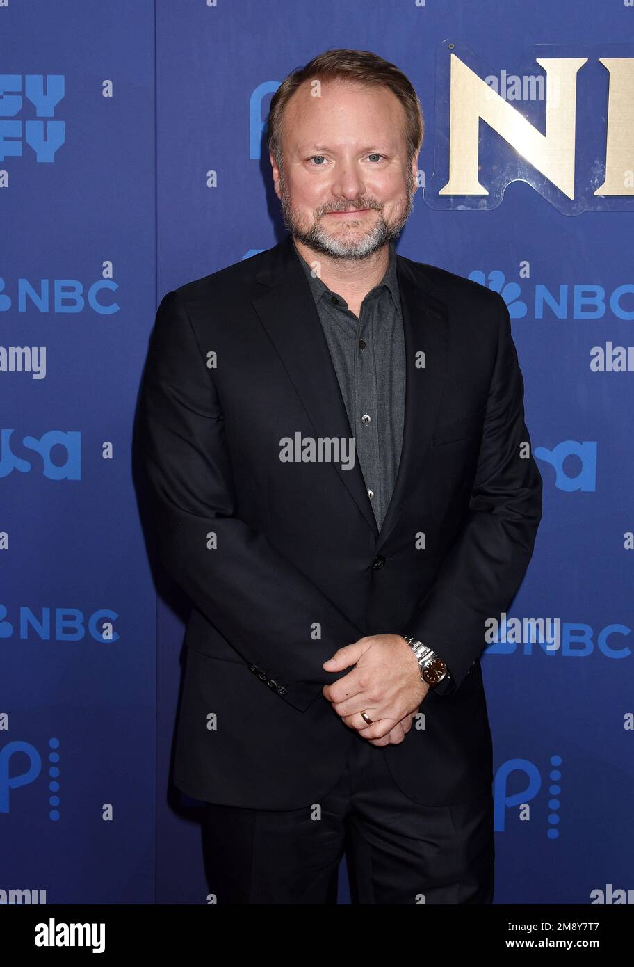 Pasadena, California, USA. 15th Jan, 2023. Rian Johnson arriving to the ...