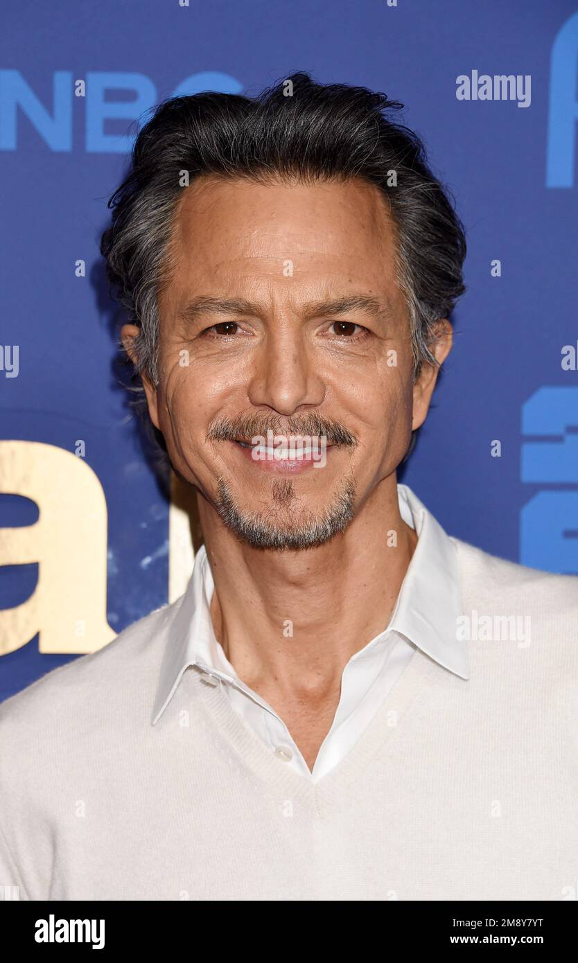 Pasadena, California, USA. 15th Jan, 2023. Benjamin Bratt arriving to ...