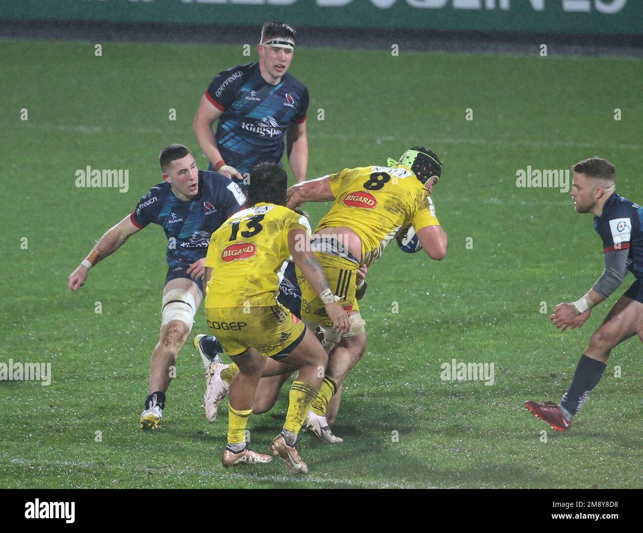 Gregory Alldritt Stade Rochelais during the Champions Cup, rugby union ...