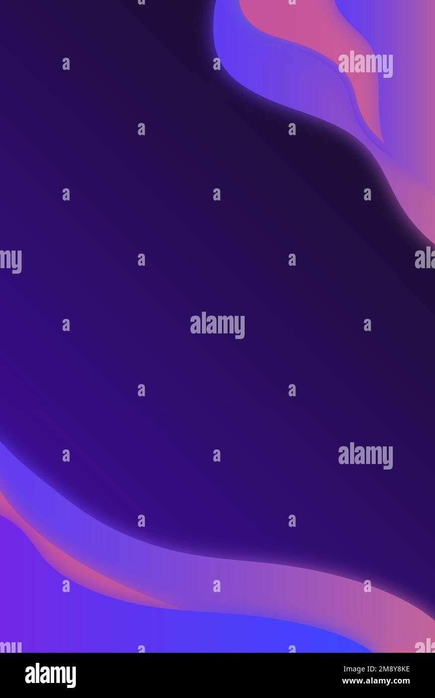 Neon purple curve frame template vector Stock Vector Image & Art - Alamy