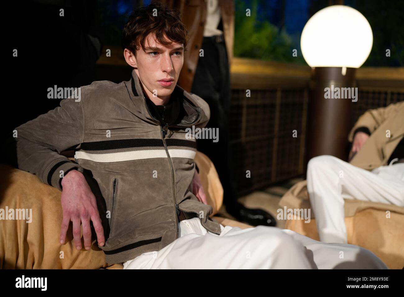 Milan, Italy. 15th Jan, 2023. Milan, Milan Fashion Week, fall winter ...