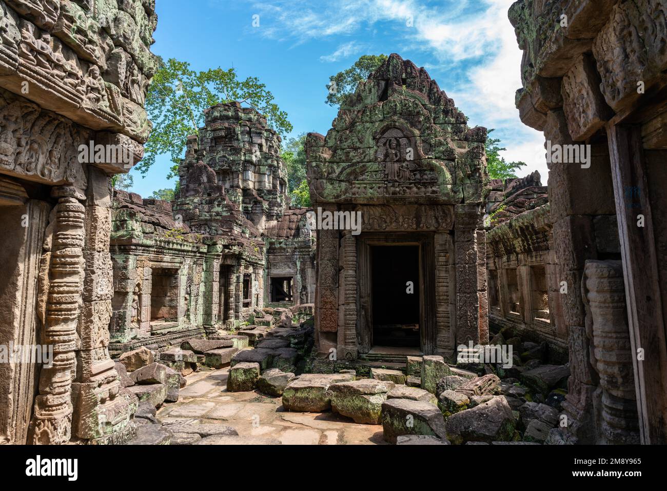 Sword temple in Cambodia Stock Photo - Alamy