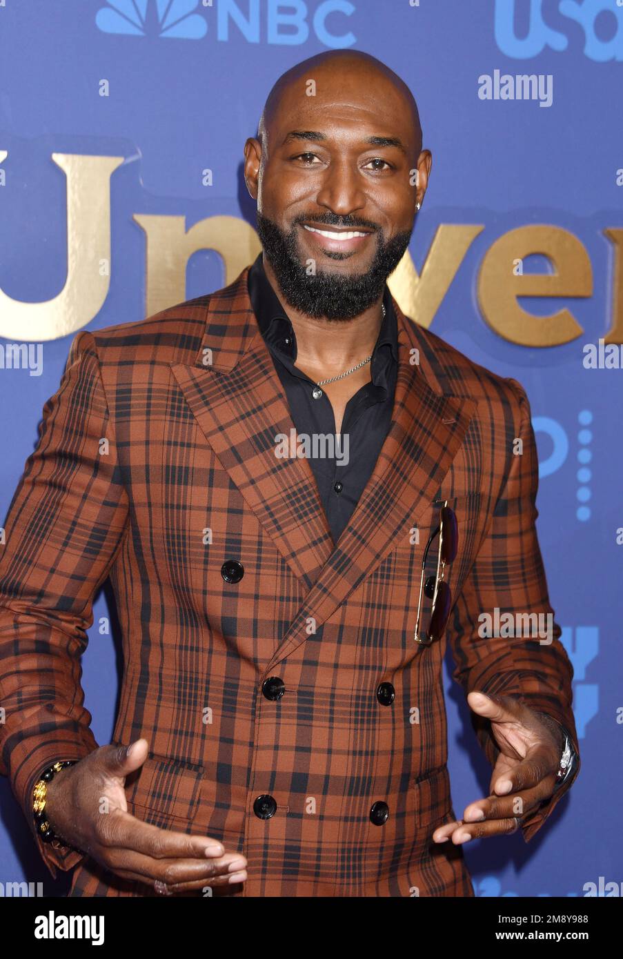 Pasadena, California, USA. 15th Jan, 2023. Adrian Holmes arriving to ...