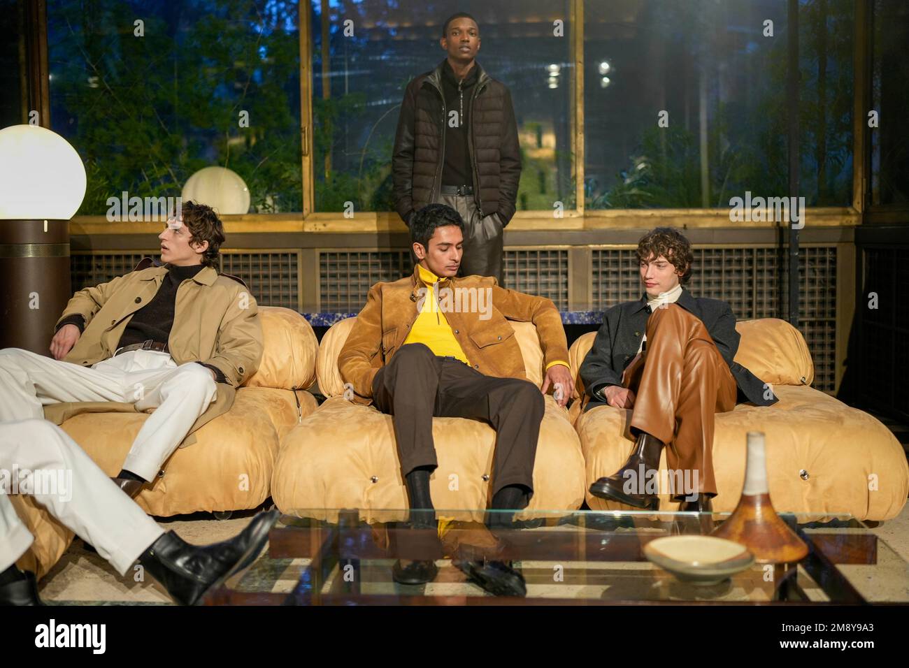 Milan, Italy. 15th Jan, 2023. Milan, Milan Fashion Week, fall winter ...