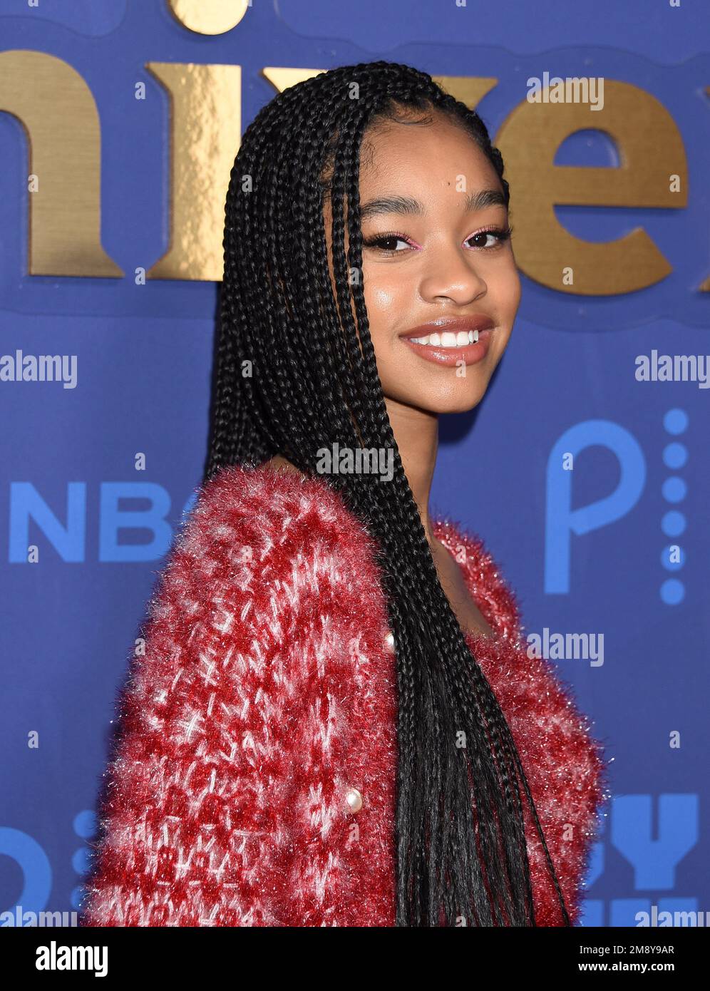 Pasadena, California, USA. 15th Jan, 2023. Akira Jolie Akbar arriving ...