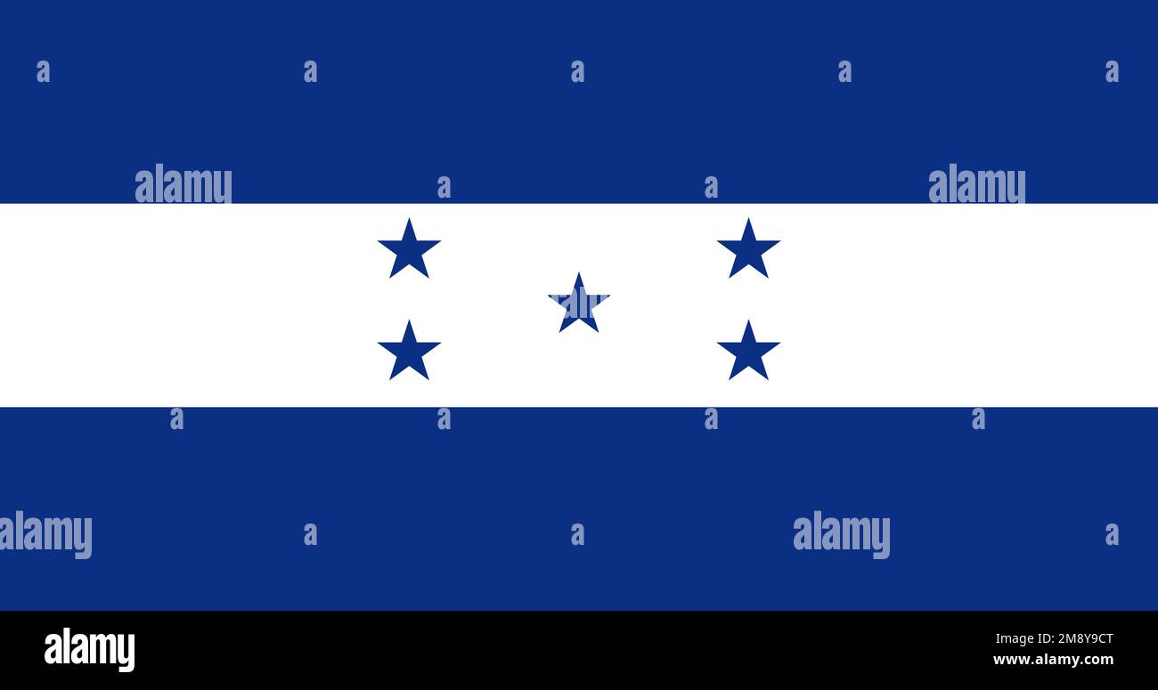 Honduran flag pattern vector Stock Vector Image & Art - Alamy