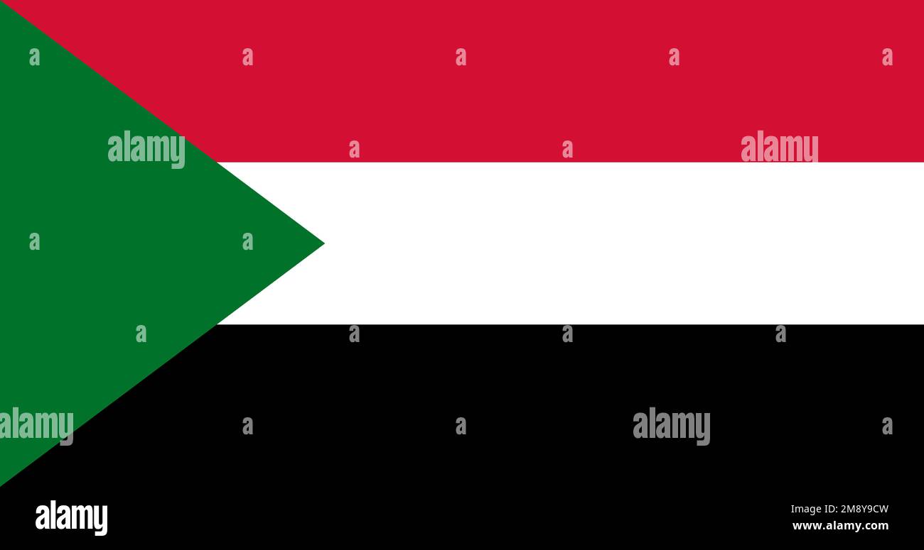 Sudan flag pattern vector Stock Vector Image & Art - Alamy