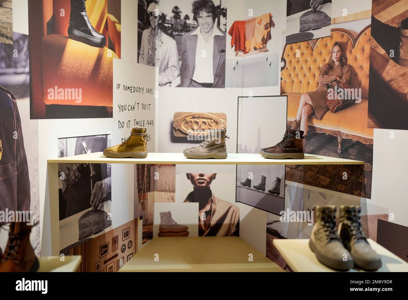 Milan, Italy. 15th Jan, 2023. Milan, Milan Fashion Week, fall winter ...