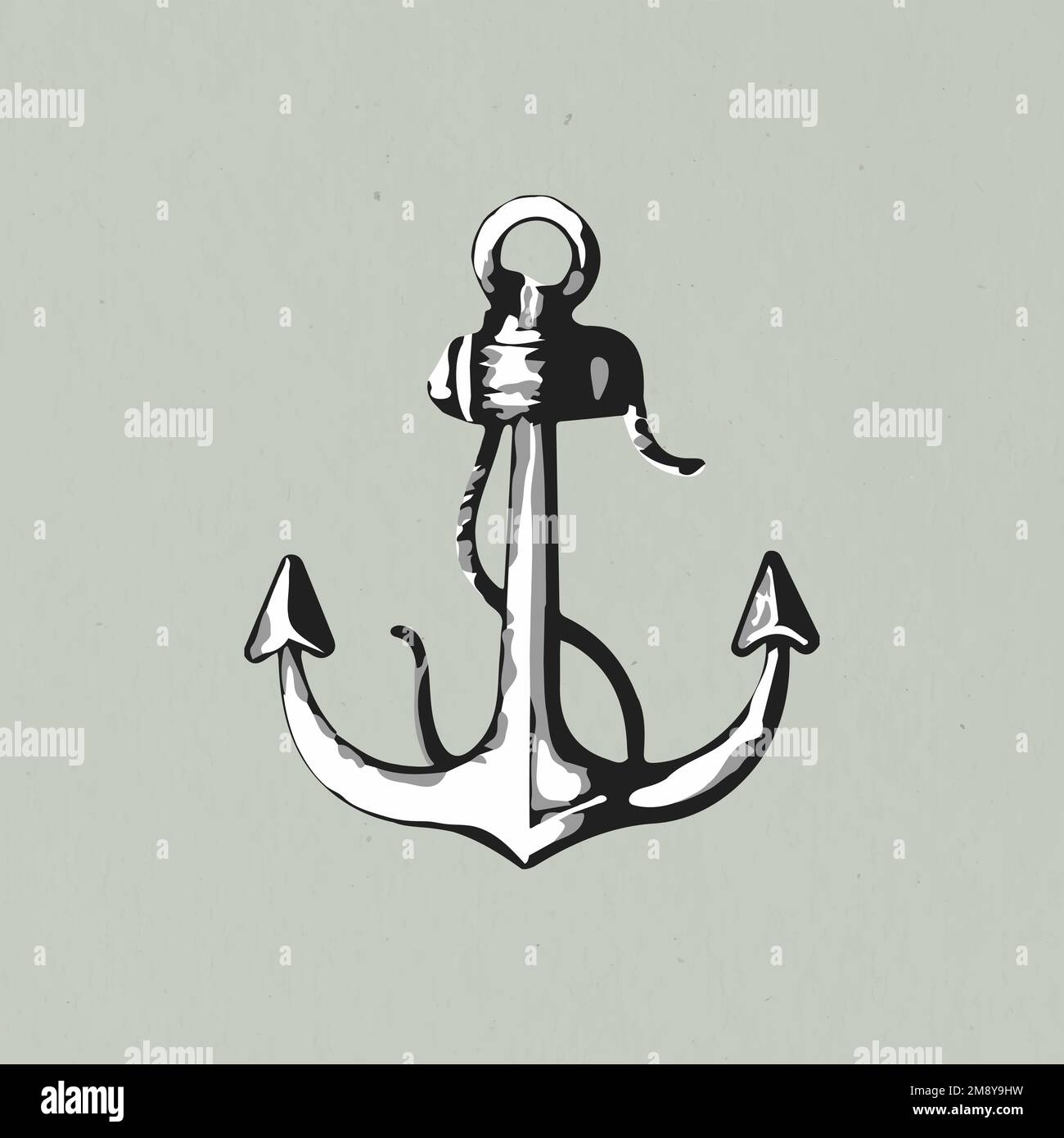 Vectorized anchor design element Stock Vector Image & Art - Alamy