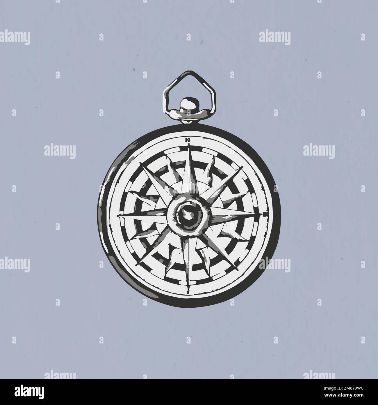Vectorized compass design element Stock Vector Image & Art - Alamy