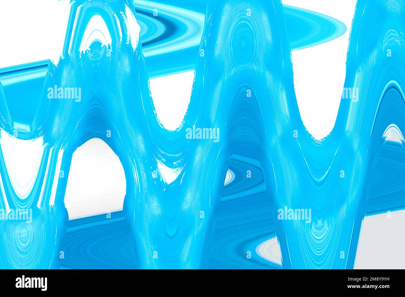 Abstract acrylic blue painted background. Fluid art texture Stock Photo ...