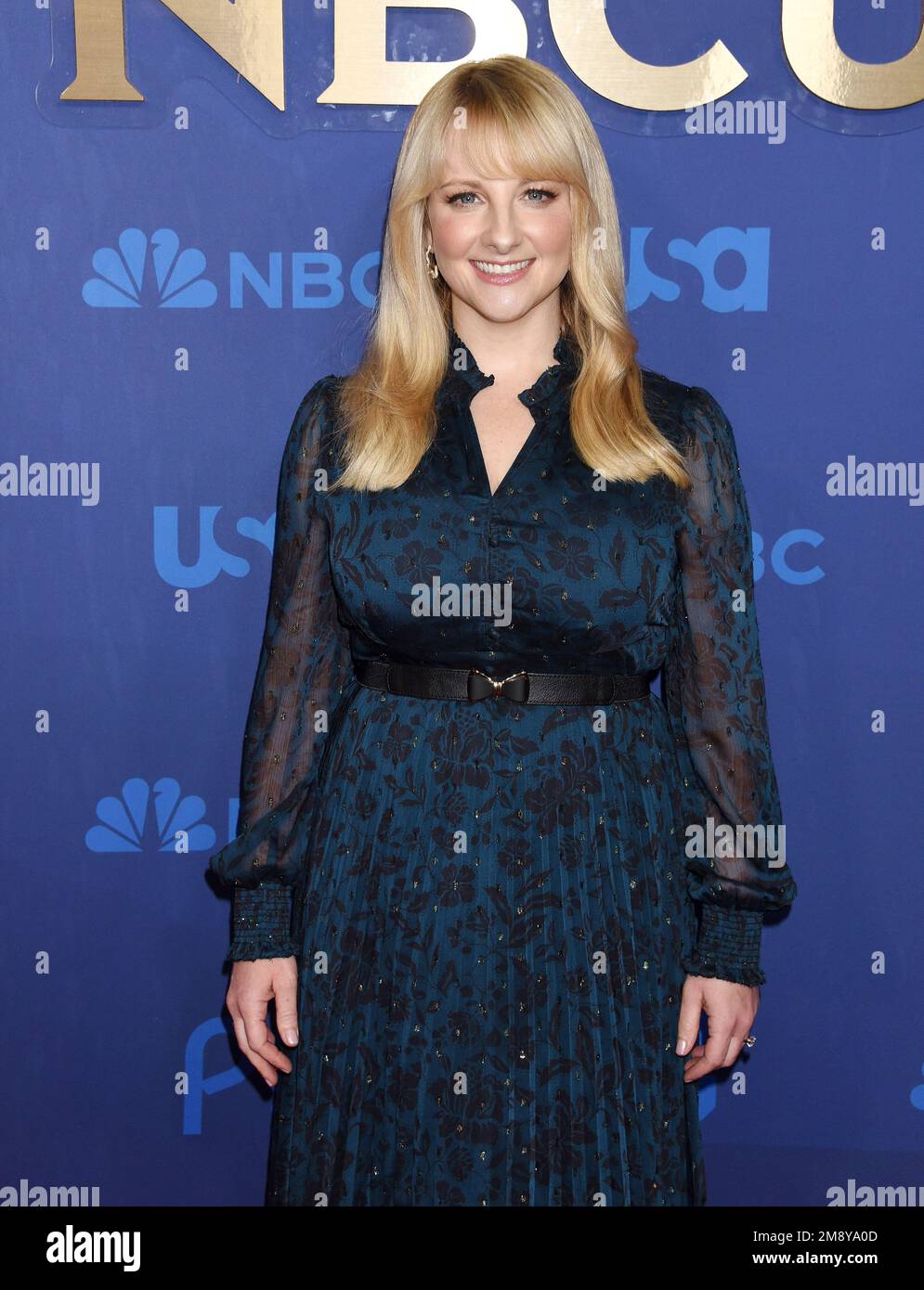 Pasadena, California, USA. 15th Jan, 2023. Melissa Rauch arriving to ...