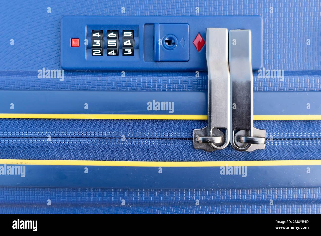 Combination lock close-up. Numbers on the code lock. Code lock on ...