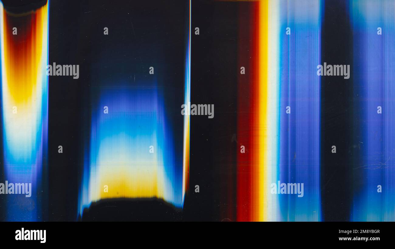 Glitch overlay Distorted display Multicolor gradient Stock Photo - Alamy