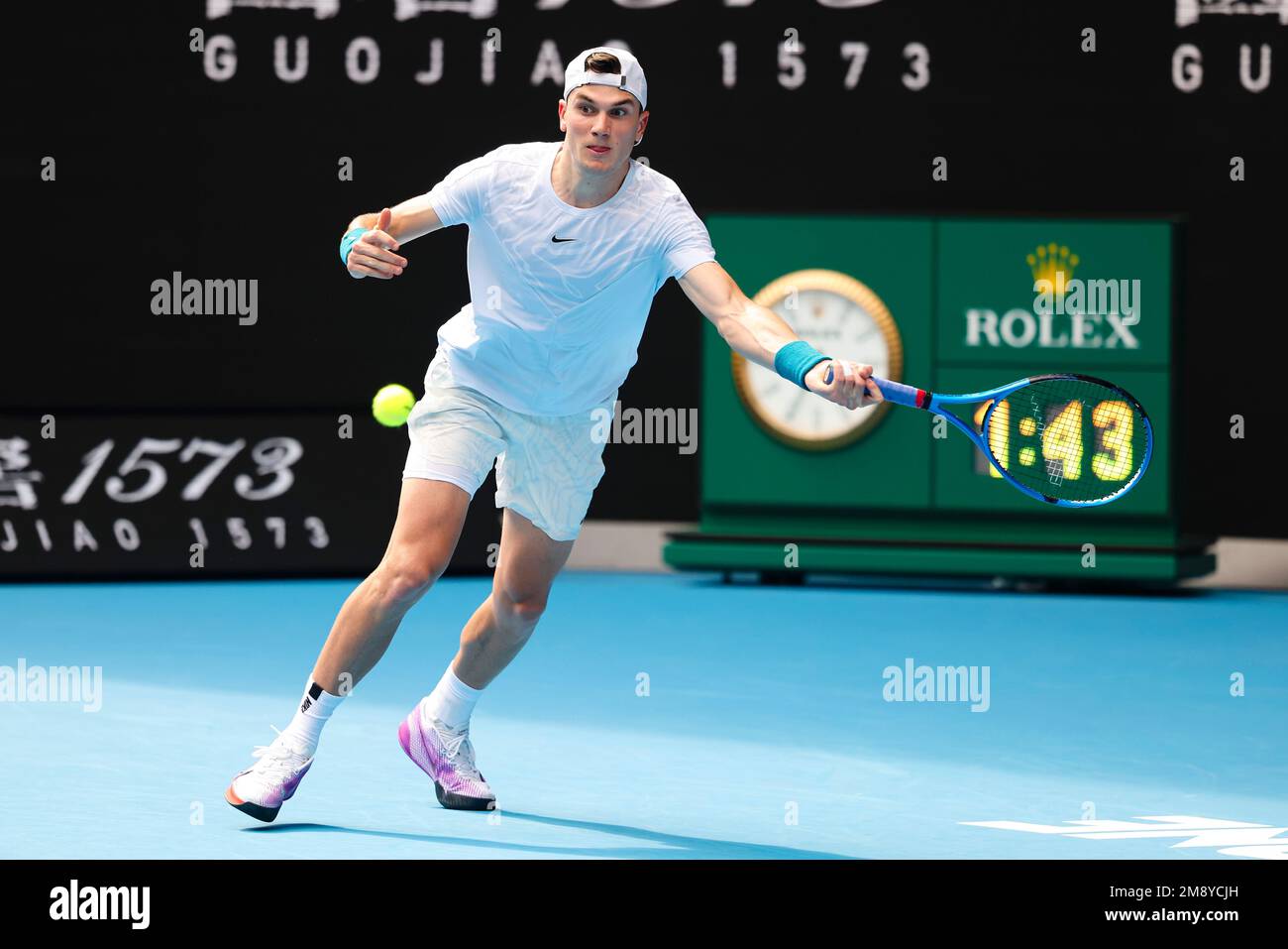 Melbourne, Australia, 16th Jan, 2023. Tennis player Jack Draper from ...