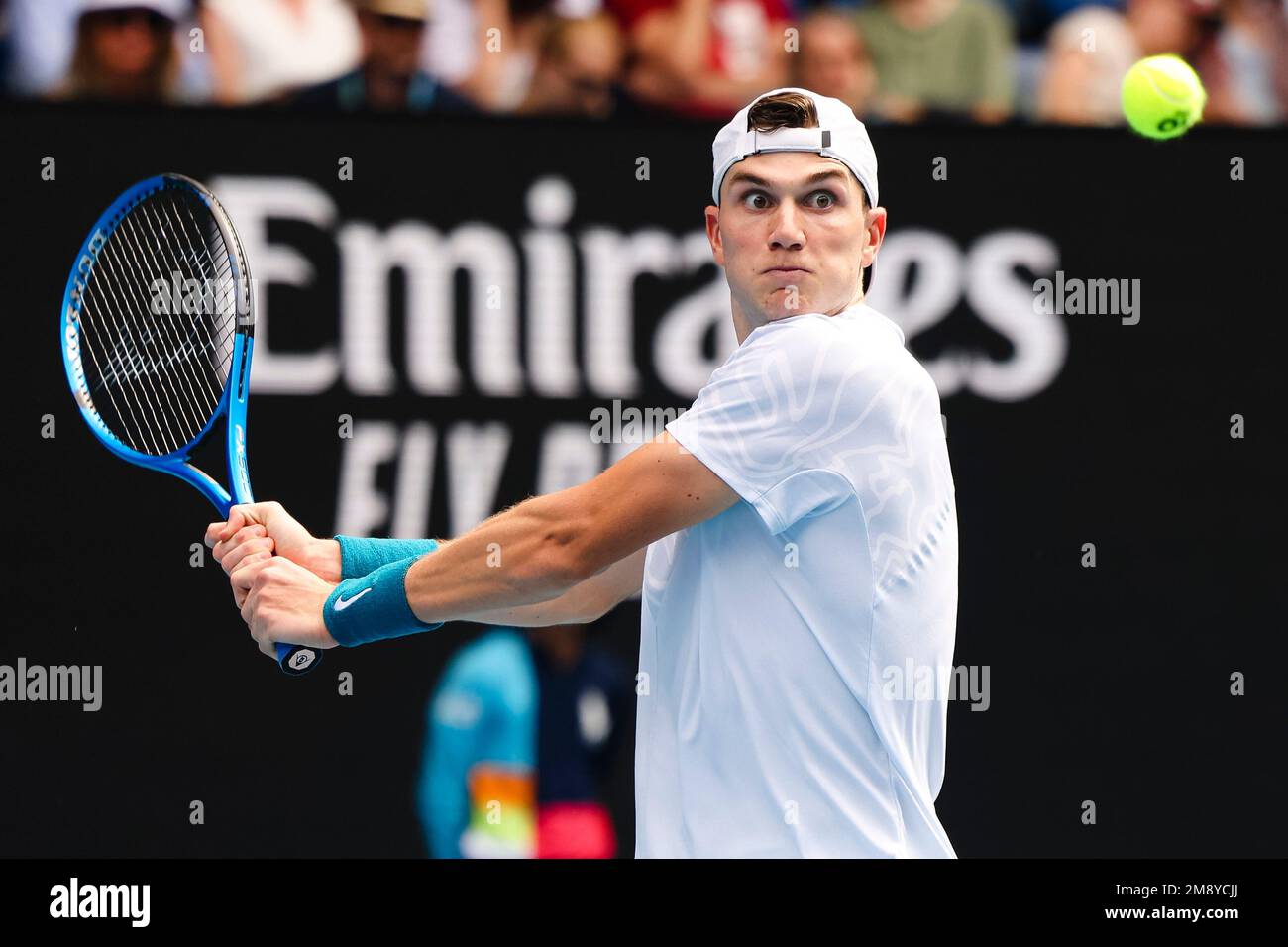 Melbourne, Australia, 16th Jan, 2023. Tennis player Jack Draper from ...