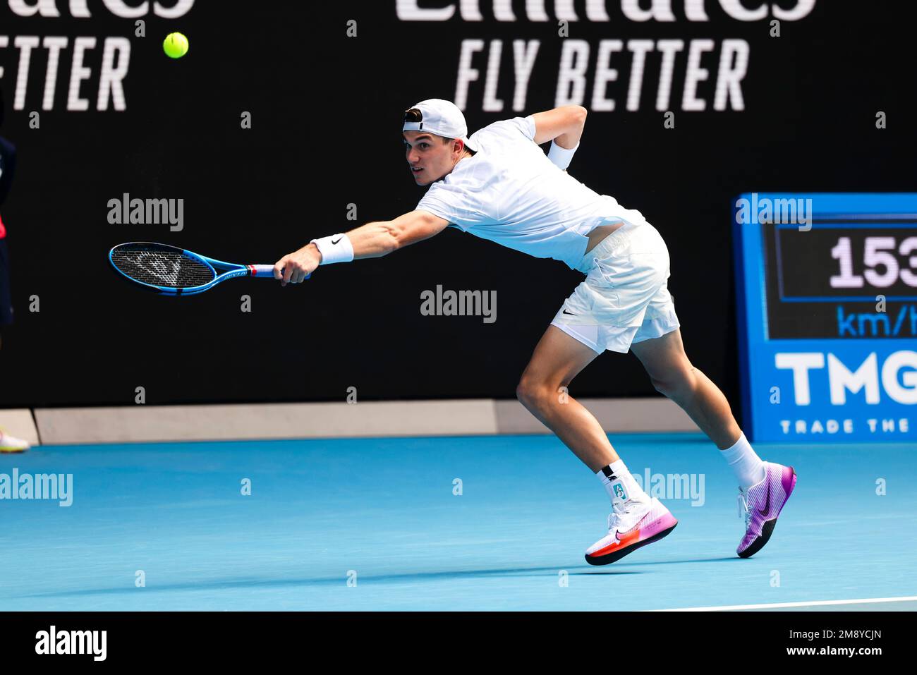 Melbourne, Australia, 16th Jan, 2023. Tennis player Jack Draper from ...
