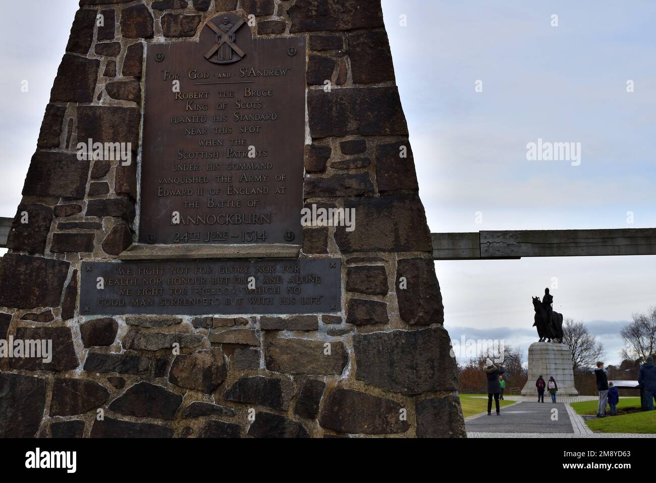 The Battle of Bannockburn Stock Photo - Alamy