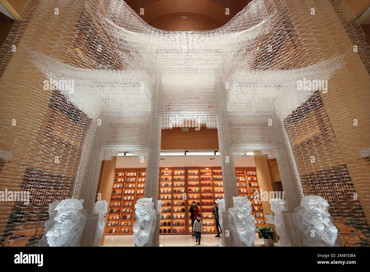 Zikawei Library recently opened to the public, becoming a new cultural ...