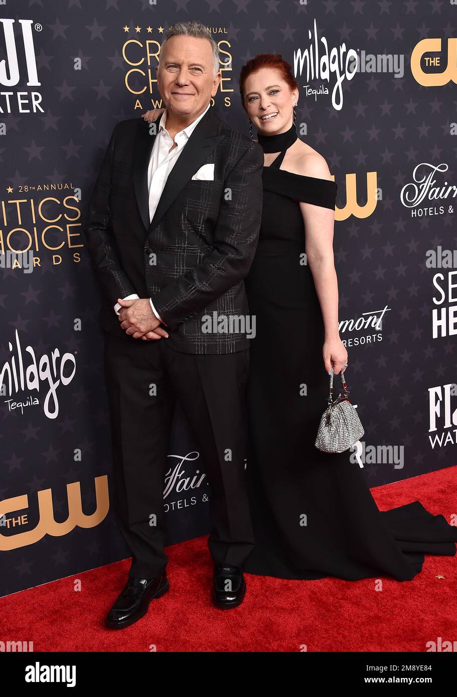 Los Angeles, USA. 15th Jan, 2023. Paul Reiser and Rachel Bloom arriving ...