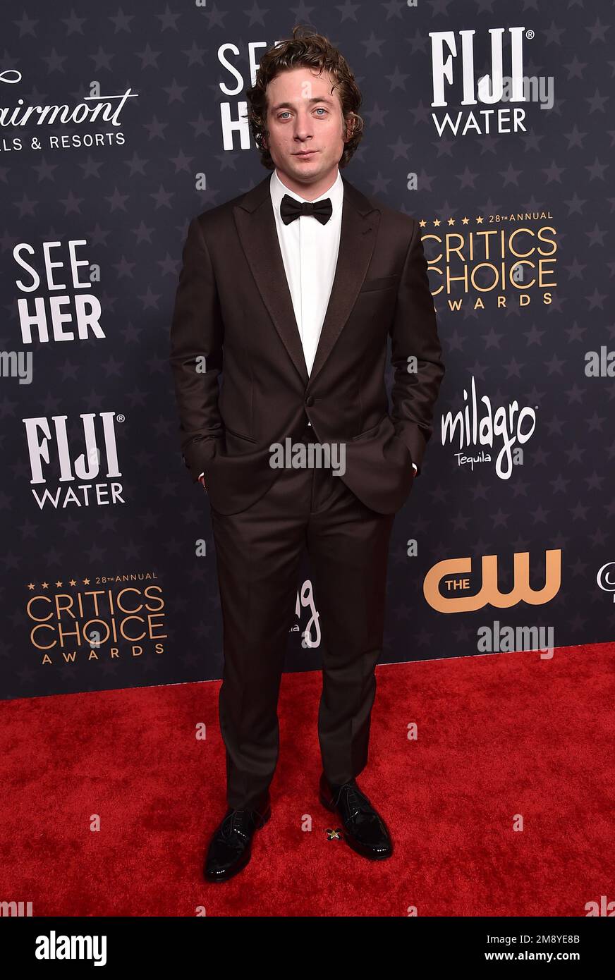 Los Angeles, USA. 15th Jan, 2023. Jeremy Allen White arriving at the ...