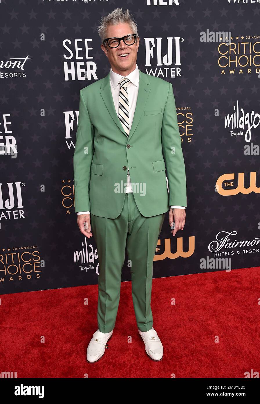 Los Angeles, USA. 15th Jan, 2023. Johnny Knoxville arriving at the 28th ...