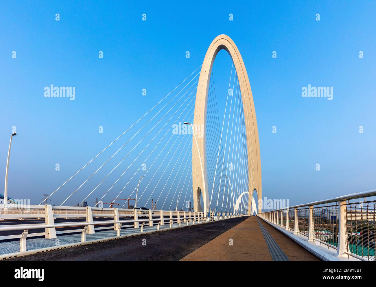 Beijing shougang bridge Stock Photo - Alamy