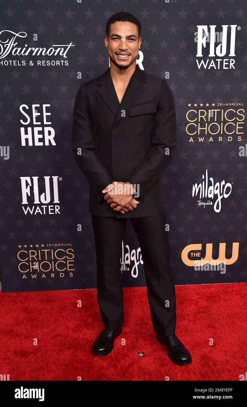 Los Angeles, USA. 15th Jan, 2023. Greg Tarzan Davis arriving at the 28th Annual Critics Choice ...