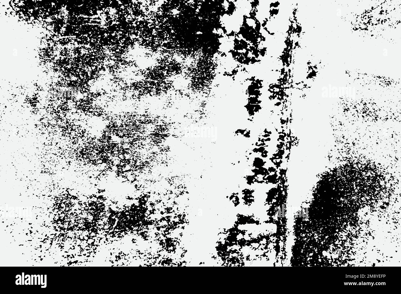 rusty iron texture background in black and white color EPS vector ...