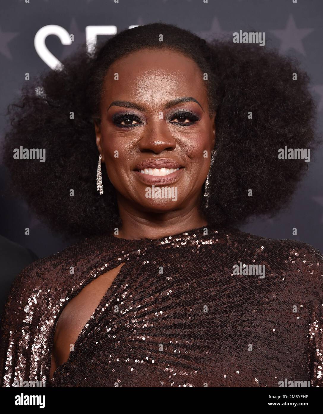 Los Angeles, USA. 15th Jan, 2023. Viola Davis arriving at the 28th Annual Critics Choice Awards ...