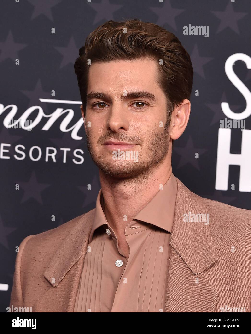 Los Angeles, USA. 15th Jan, 2023. Andrew Garfield arriving at the 28th ...