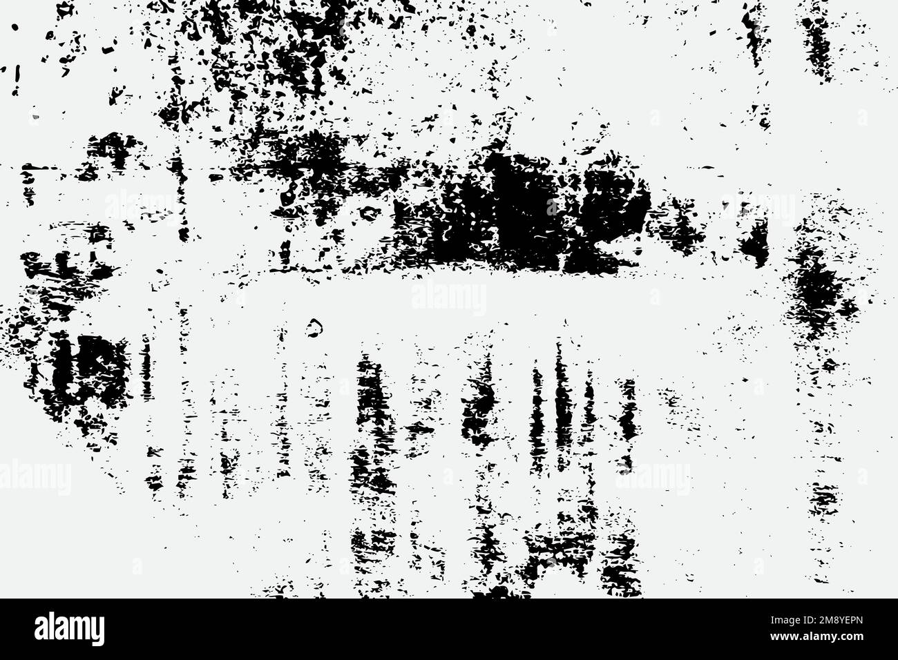 rusty iron texture background in black and white color EPS vector ...